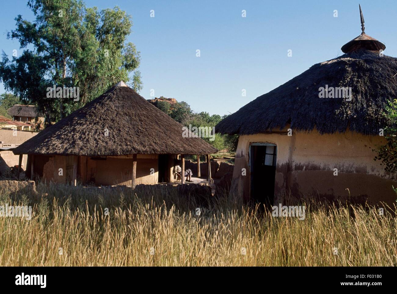 Homes in Mochudi village, Botswana Stock Photo - Alamy