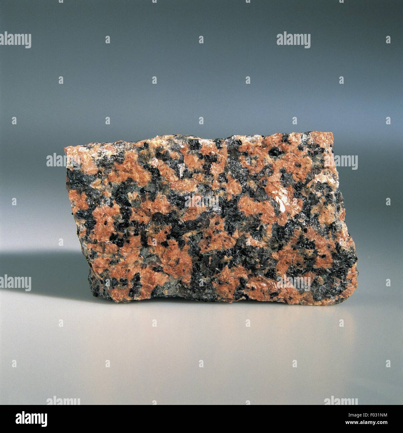 Minerals and Rocks - Red granite. Sweden Stock Photo - Alamy