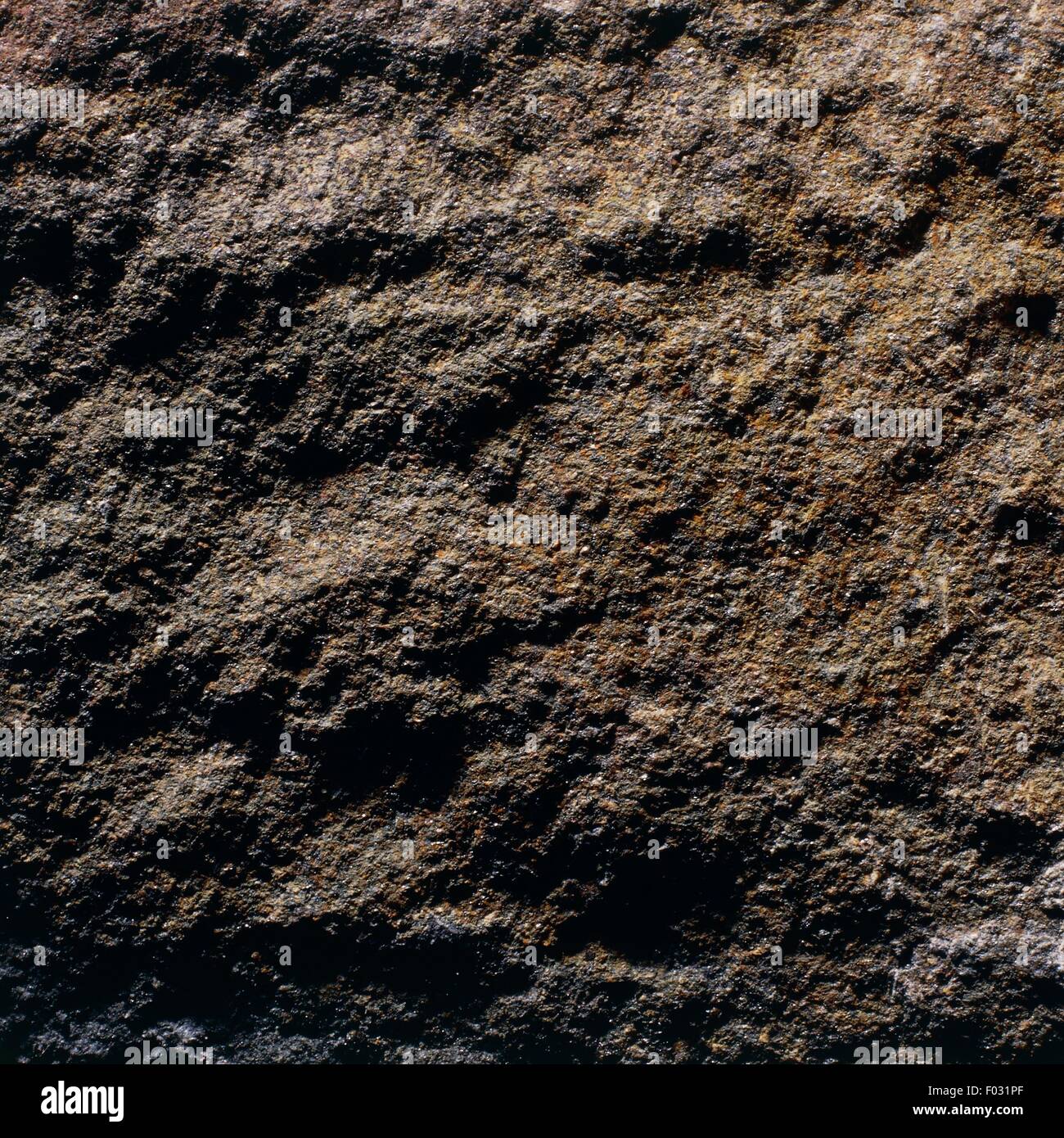 Diabase, intrusive igneous rock, from Arbatax, Sardinia, Italia Stock ...