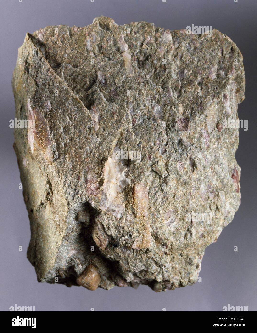 Cement siliceous conglomerate, sedimentary rock Stock Photo - Alamy