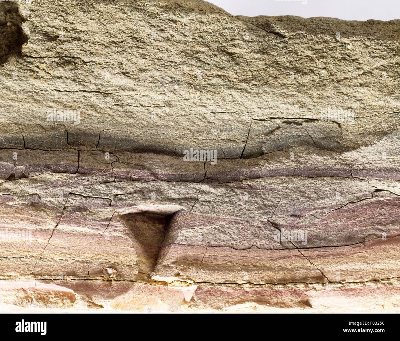 Basaltic Tuff, pyroclastic sedimentary rock Stock Photo - Alamy