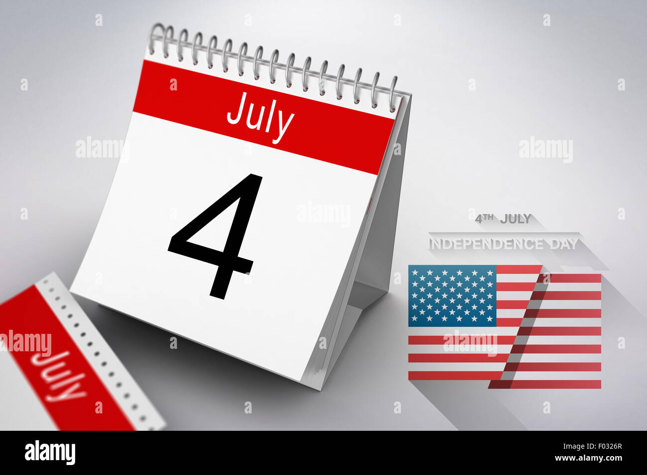 Independence day calendar hi-res stock photography and images - Alamy
