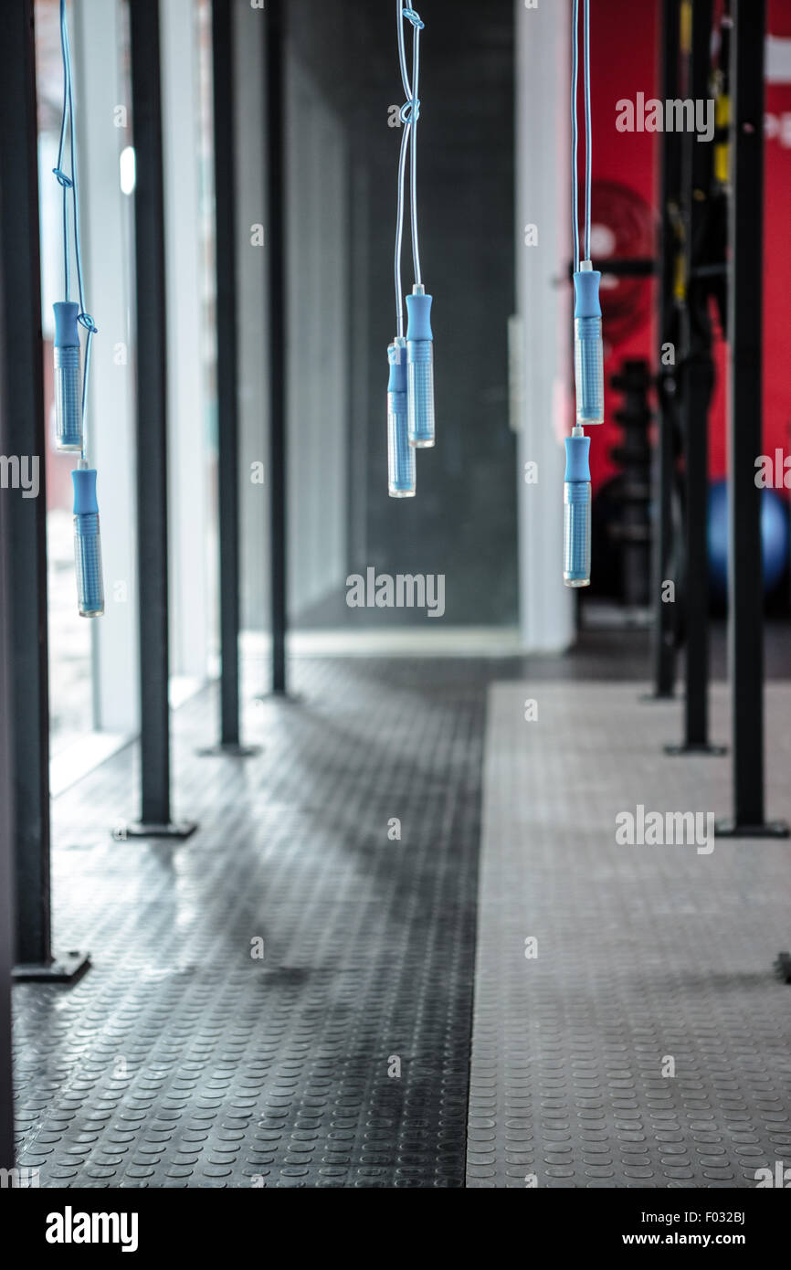 Hanging jump rope Stock Photo - Alamy