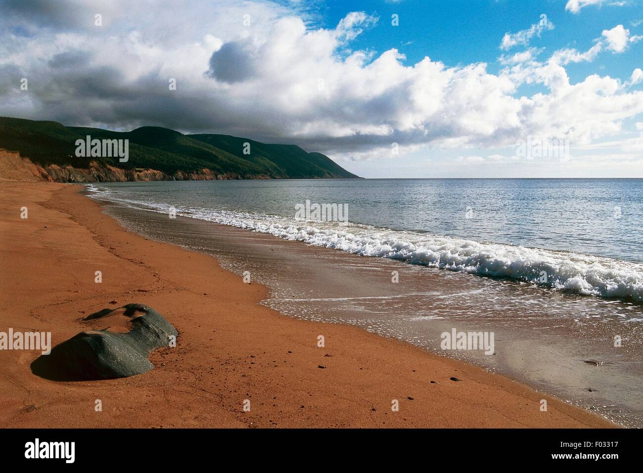 Aspy Bay, John Cabot's landing place, Cape Breton Highlands National ...