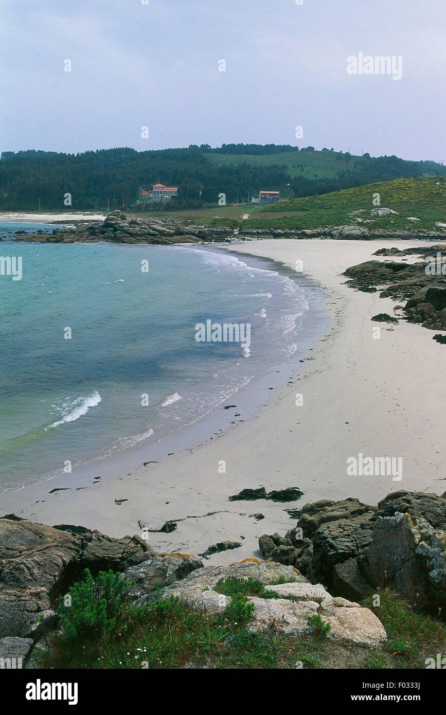 Muxia beach, Costa da Morte, Galicia, Spain Stock Photo - Alamy