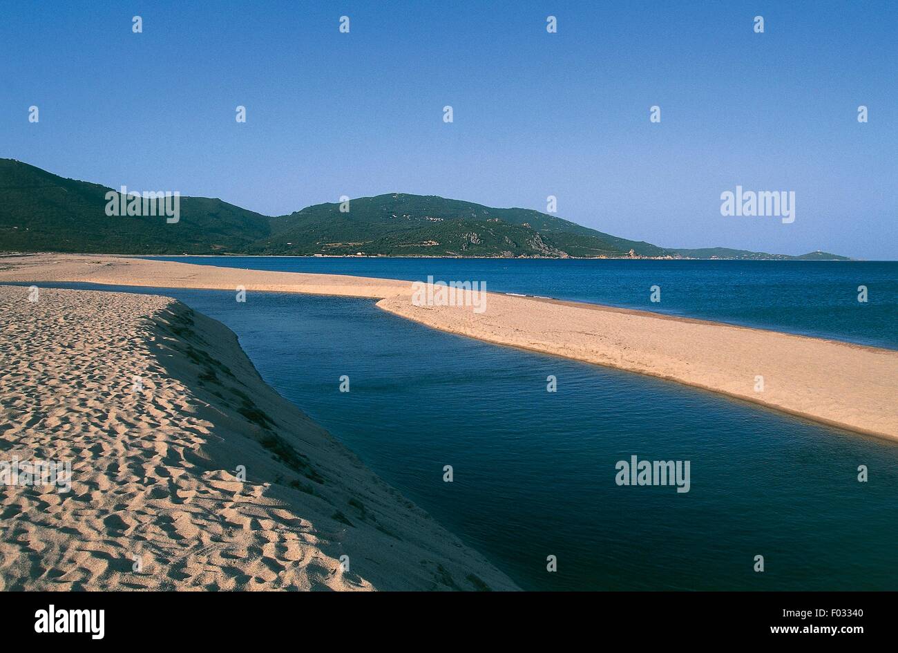 Propriano Beach, Corsica, France Stock Photo - Alamy