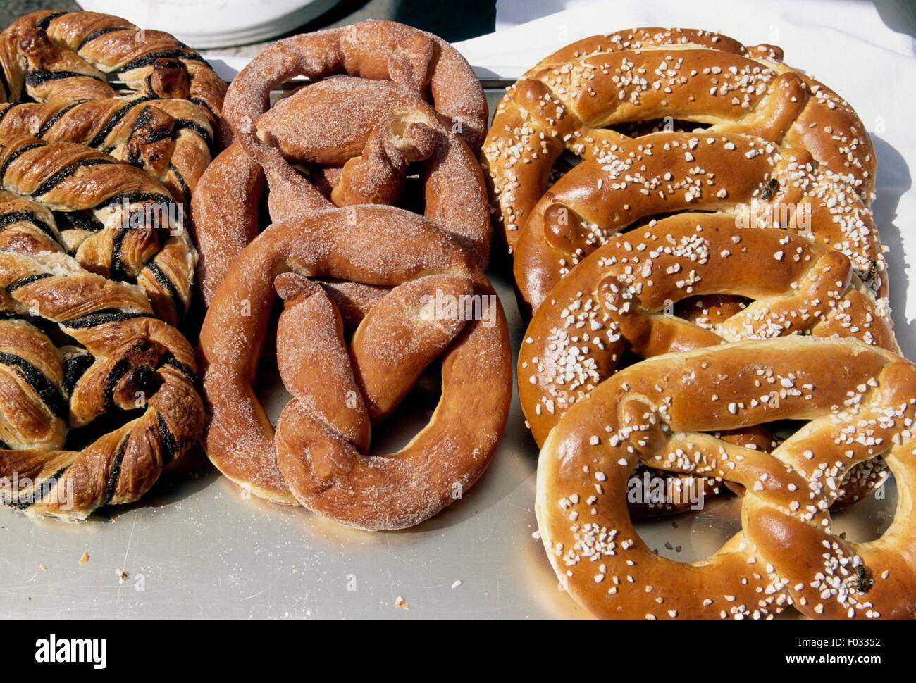 Pretzel, sweets, Salzburg, Austria Stock Photo - Alamy