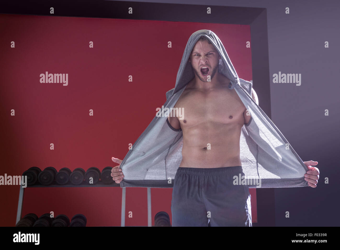 Screaming male portrait hi-res stock photography and images - Alamy