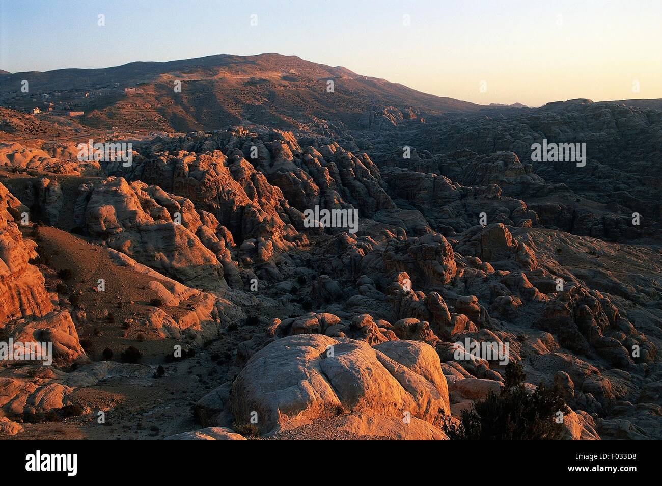 Sandstone formations near Petra, Jordan Stock Photo - Alamy