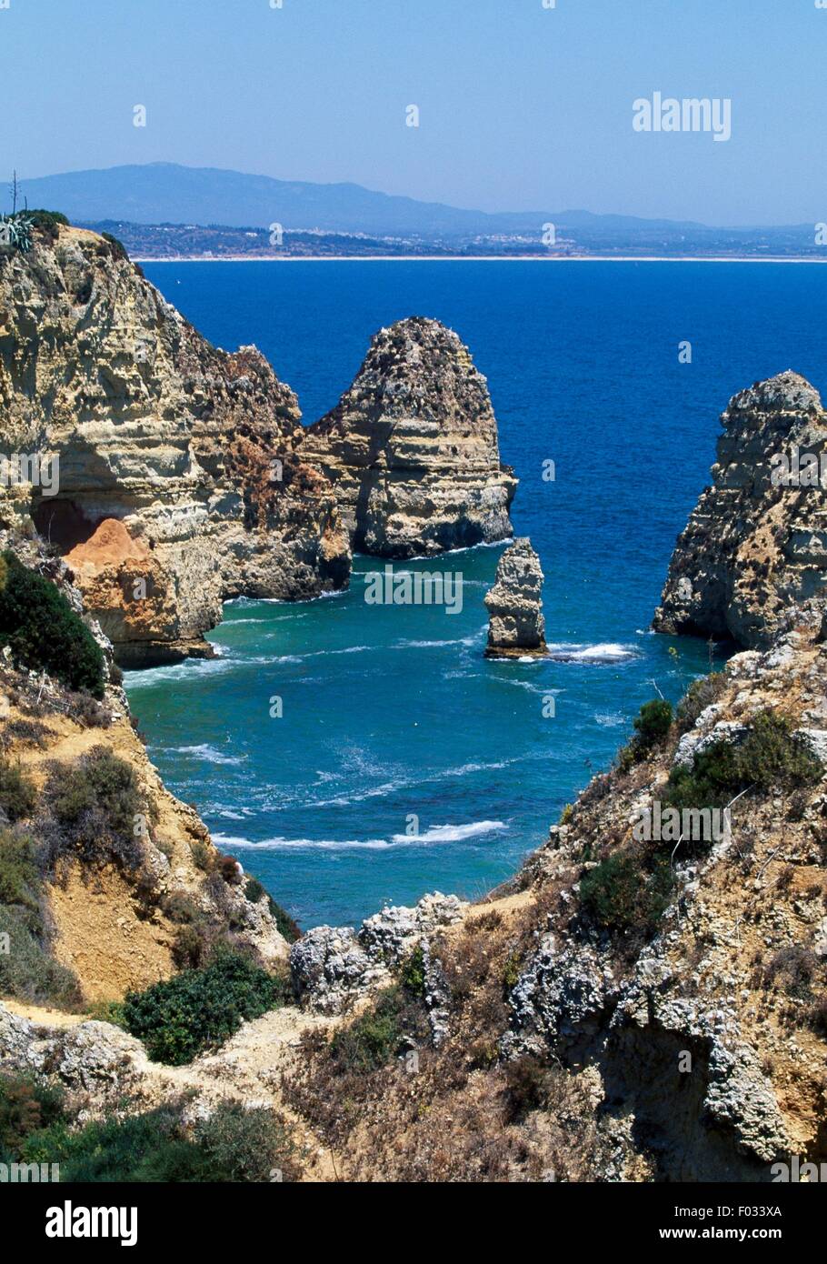 The Cliffs at Ponta da Piedade in Lagos, Portugal Stock Photo - Alamy