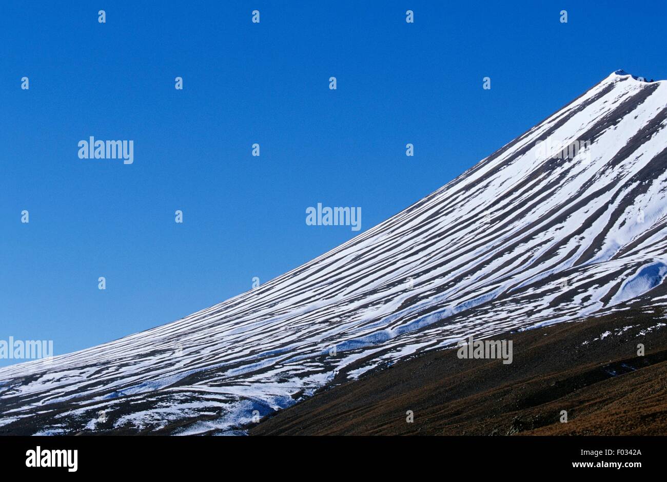 Turkey - Cappadocia - Erciyes Dagi volcano Stock Photo - Alamy