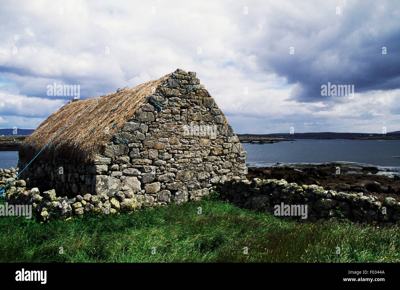 Rural house in Rosmuck, Connemara, County Galway, Ireland Stock Photo ...