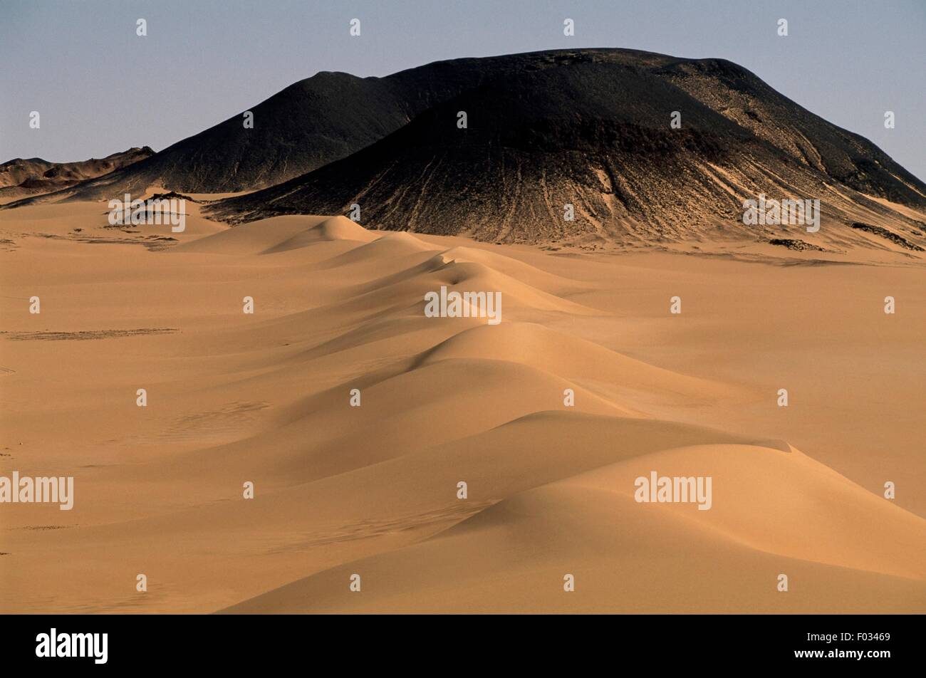 Sand dunes, Libyan Desert, Sahara Desert, Egypt Stock Photo - Alamy
