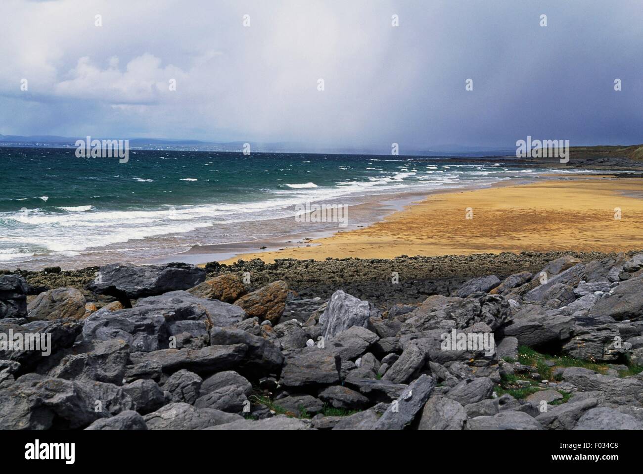 The coast near Fanore, Burren, County Clare, Ireland Stock Photo - Alamy