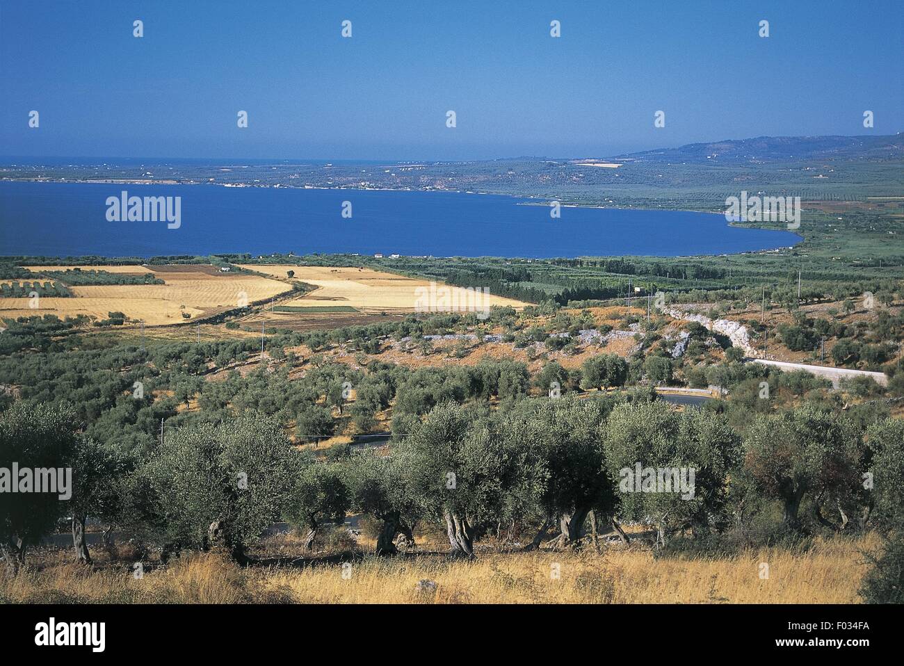 Italy - Apulia Region - Gargano National Park - Lake Varano from ...