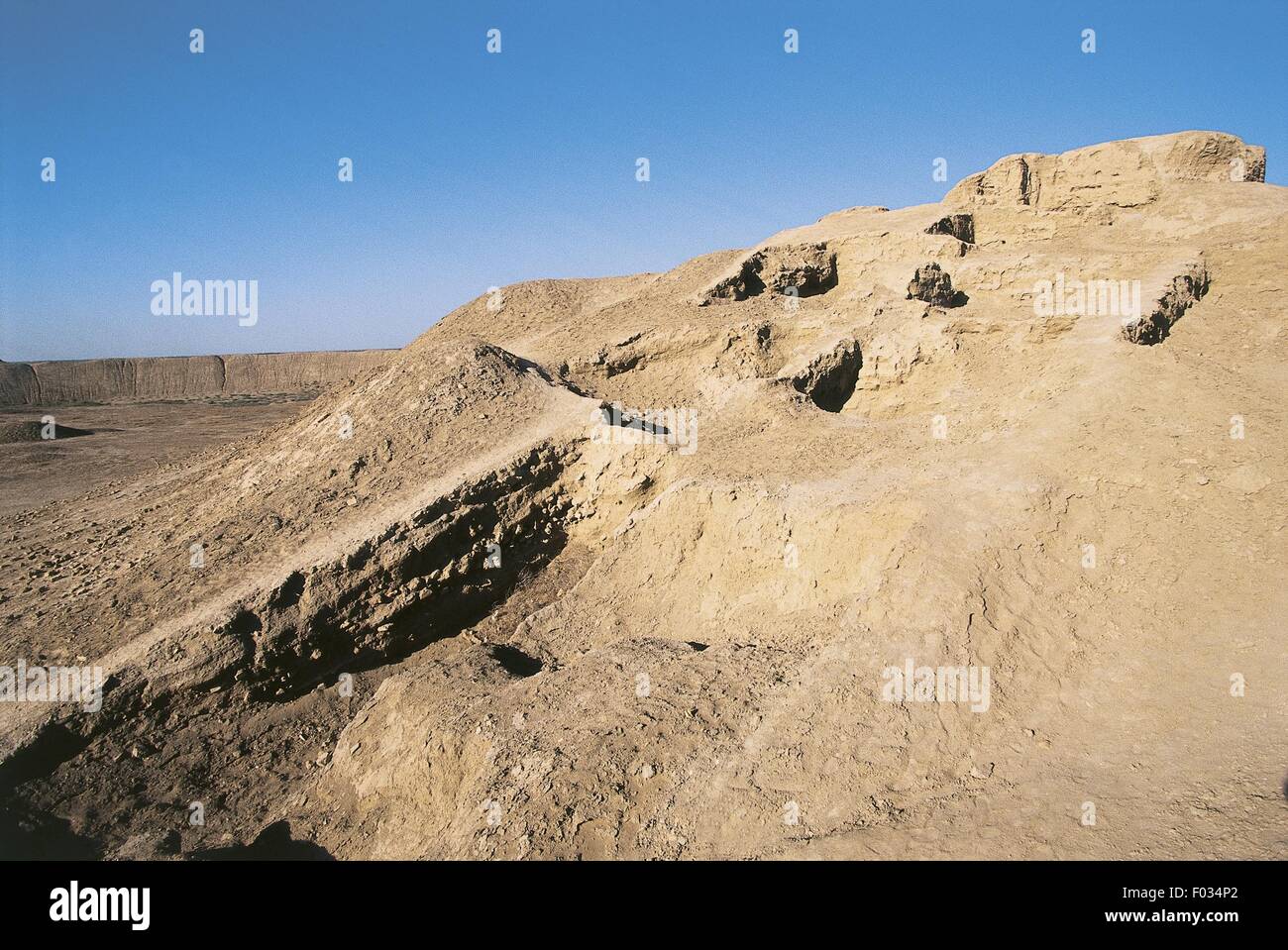 Turkmenistan - Mary - Ancient Merv archaelogical site - Gyaur Kala ...