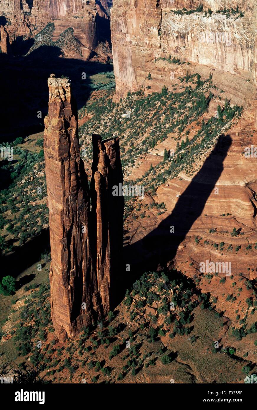 Spider rock aerial hi-res stock photography and images - Alamy