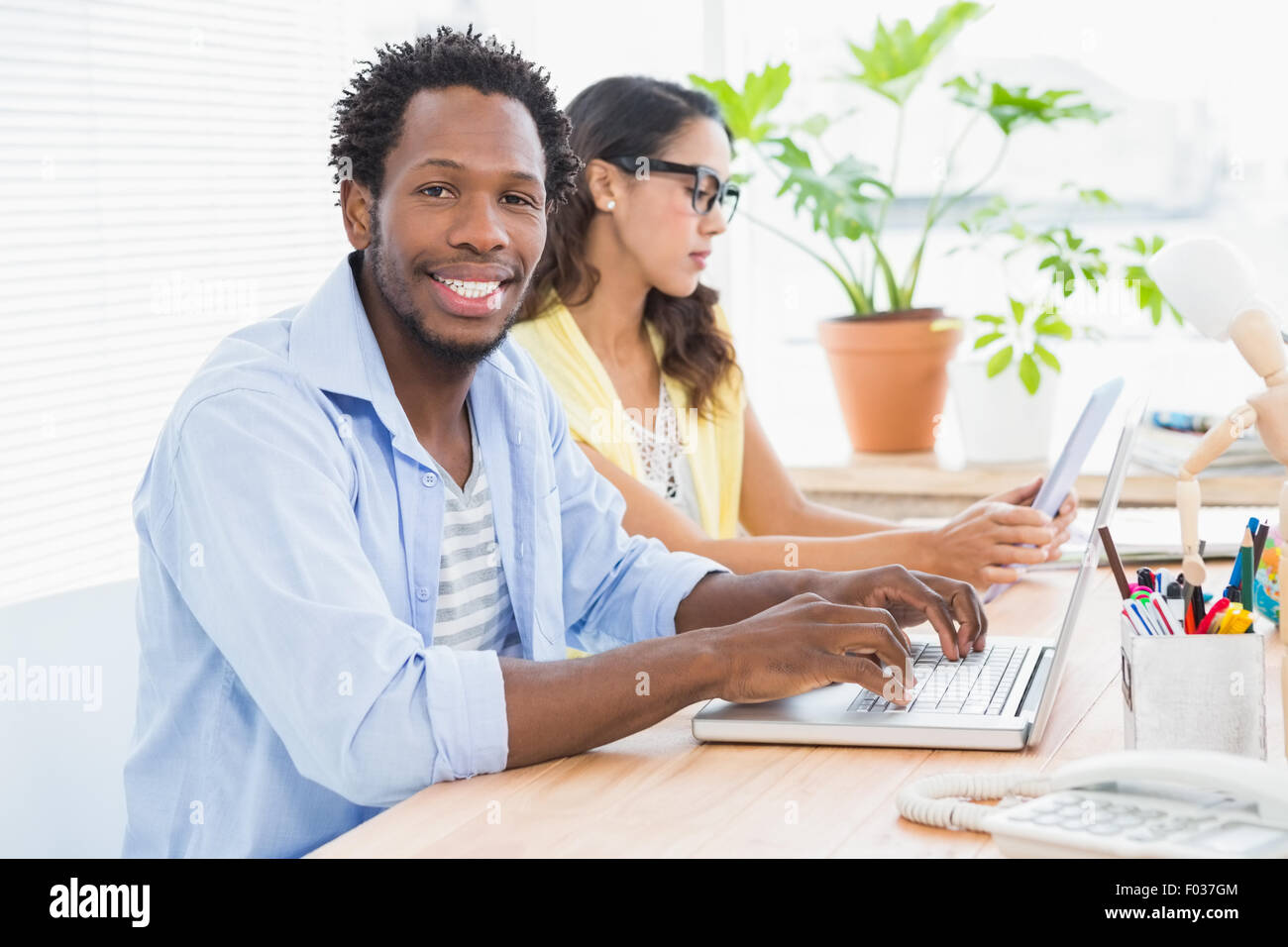 Female digital designer typing hi-res stock photography and images - Alamy