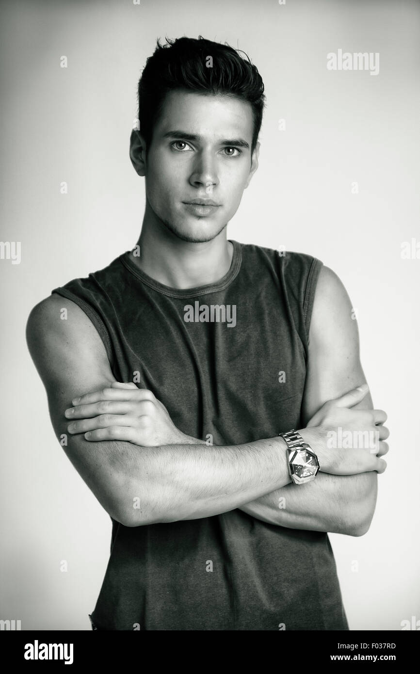 Wearing red t shirt hi-res stock photography and images - Alamy