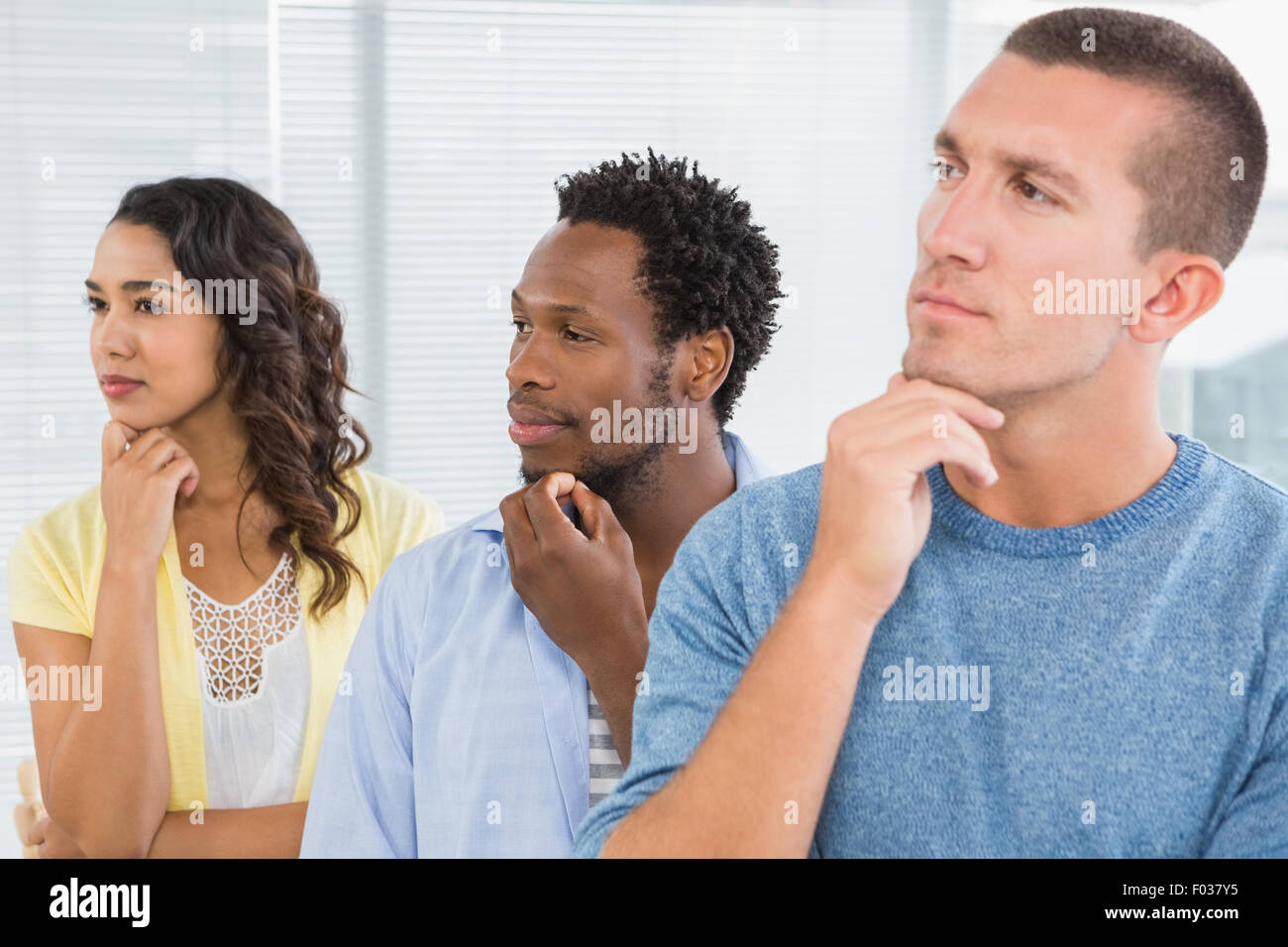Focused colleagues hi-res stock photography and images - Alamy