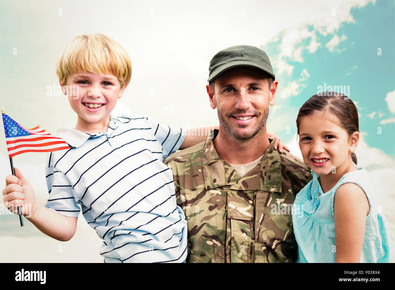 Armed children hi-res stock photography and images - Alamy