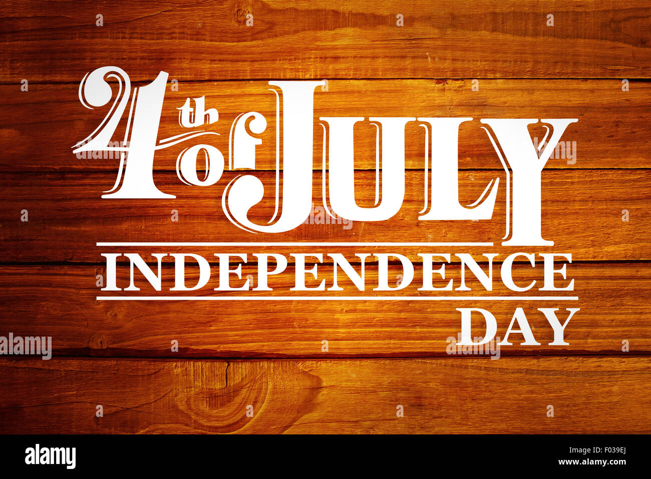 Composite image of independence day graphic Stock Photo - Alamy