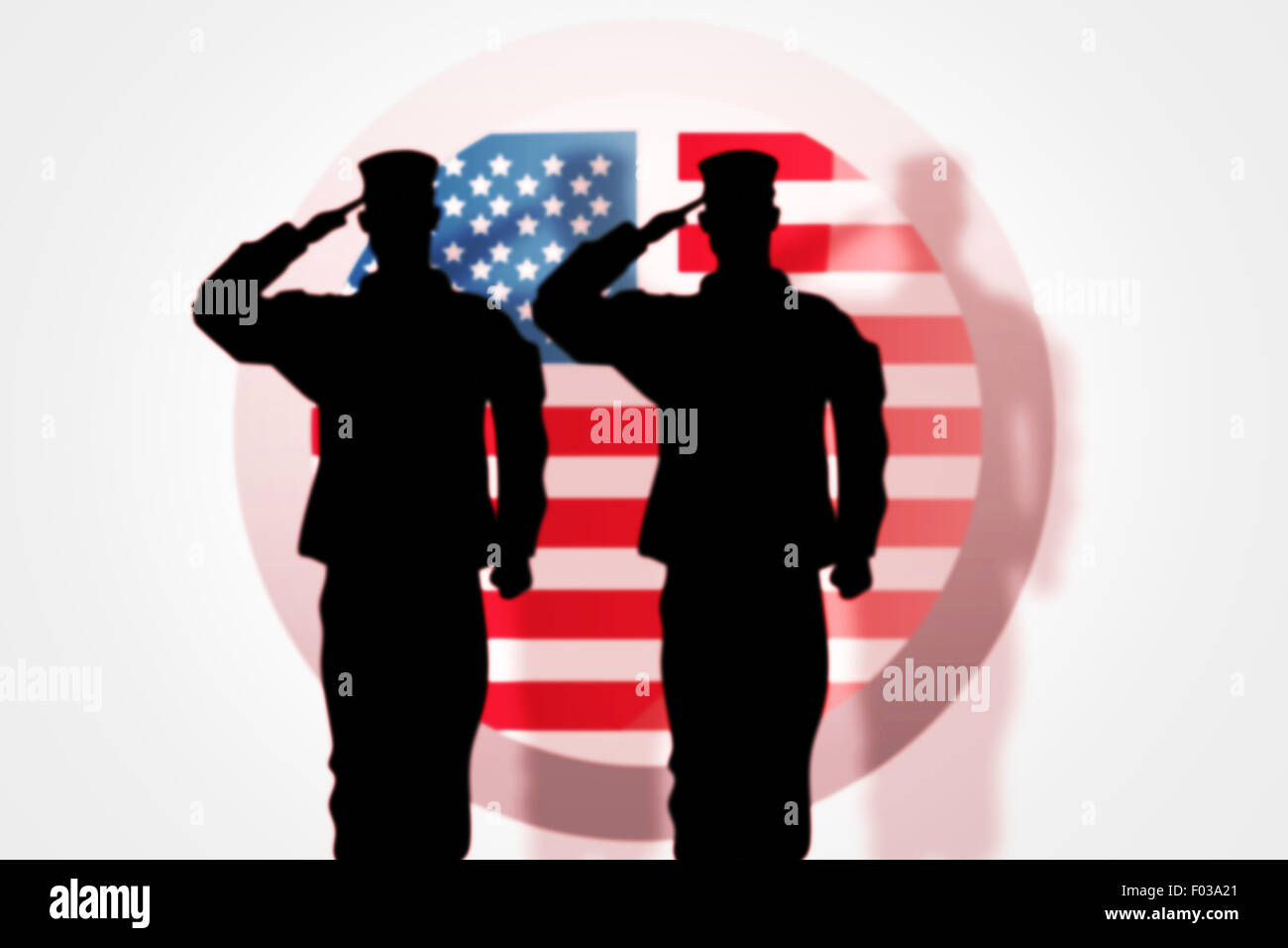 Salute the soldier banner hi-res stock photography and images - Alamy