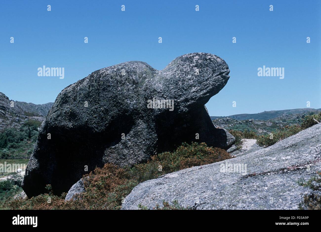Portugal - Minho region - Peneda-Geres National Park - Tortoise-shaped ...