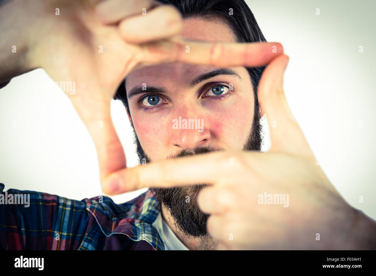 Facial framing hi-res stock photography and images - Alamy