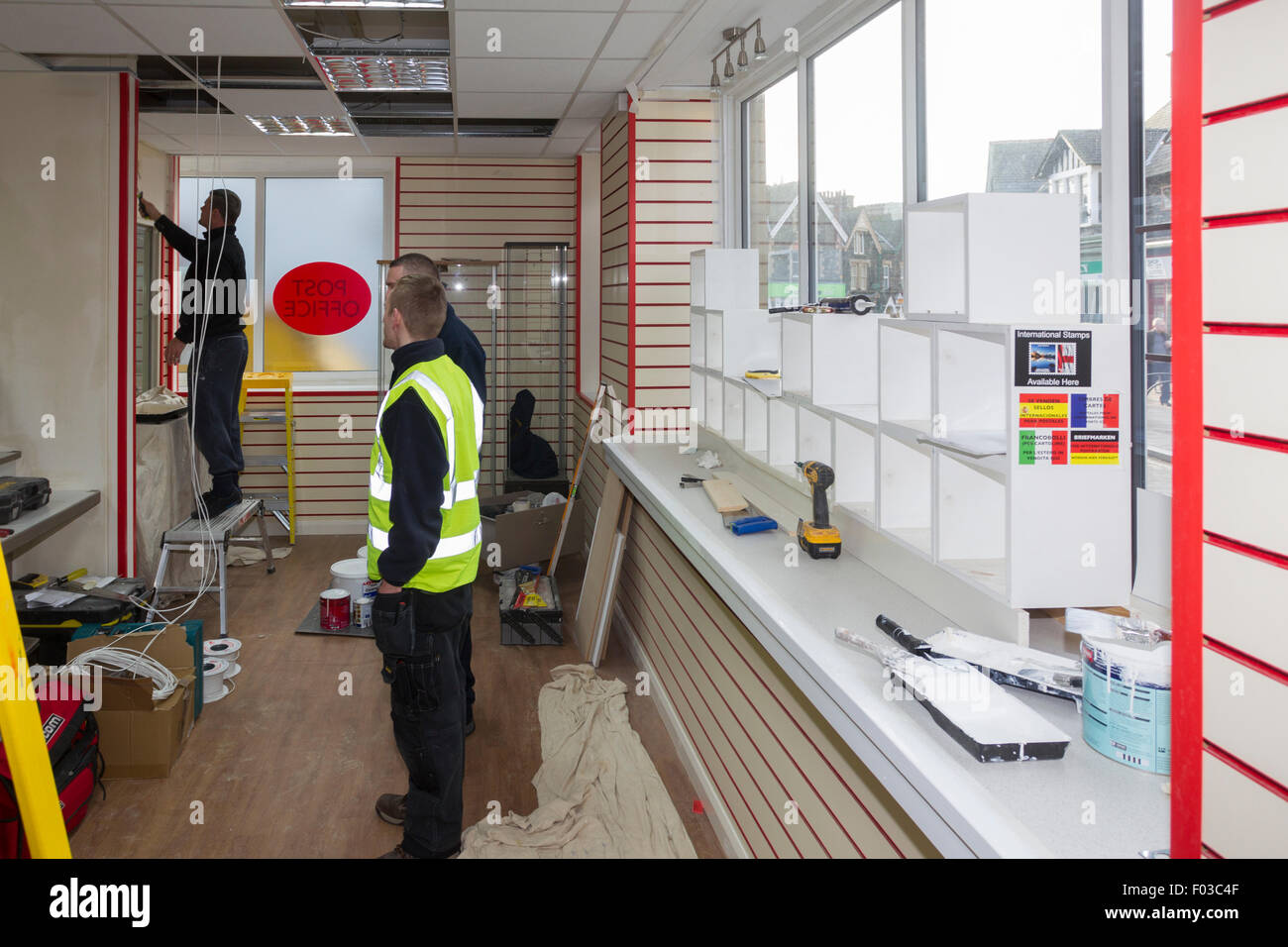 Modernising the post office hi-res stock photography and images - Alamy