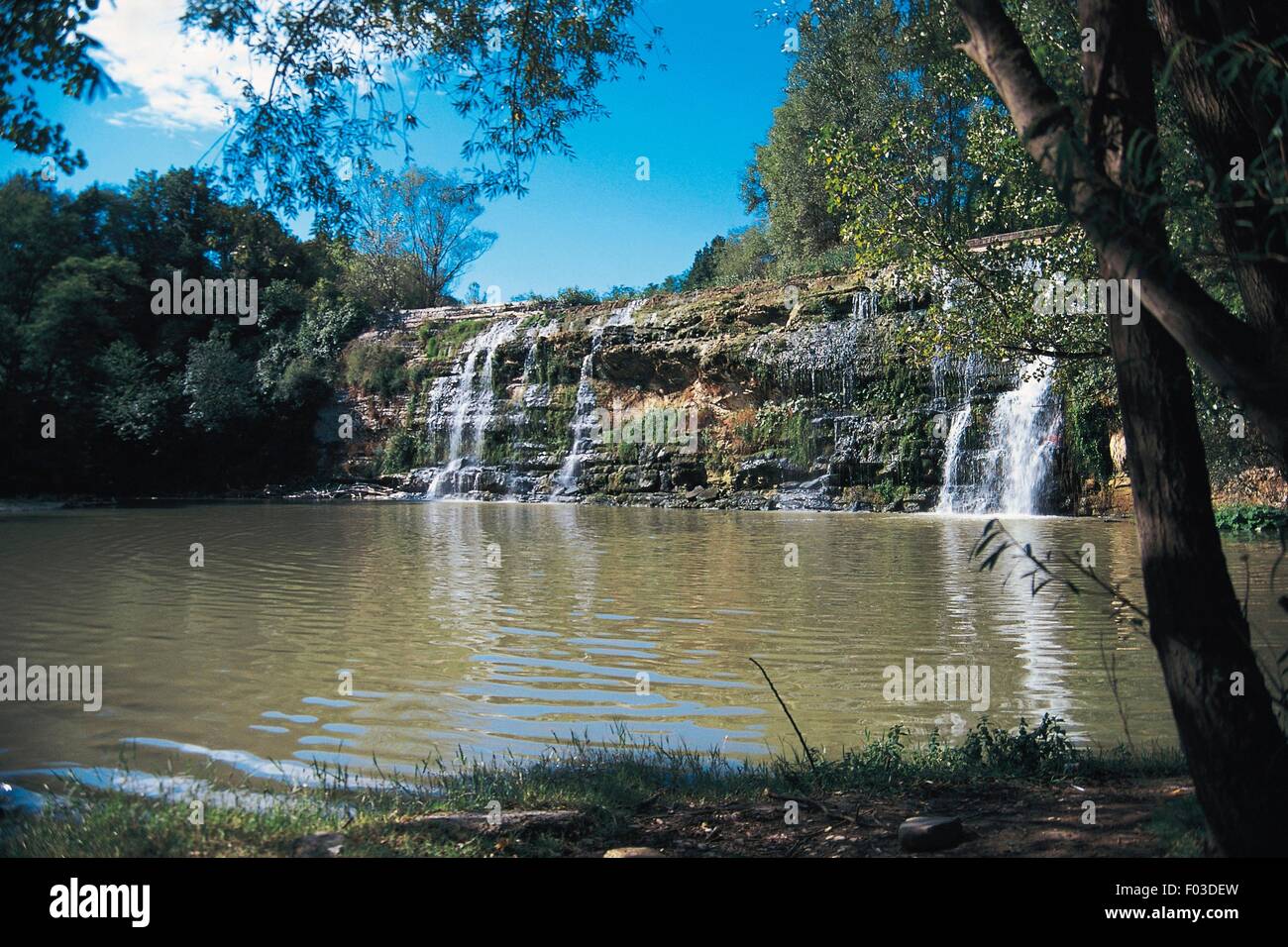 Sasso waterfall, Sant'Angelo in Vado, Marche, Italy Stock Photo - Alamy