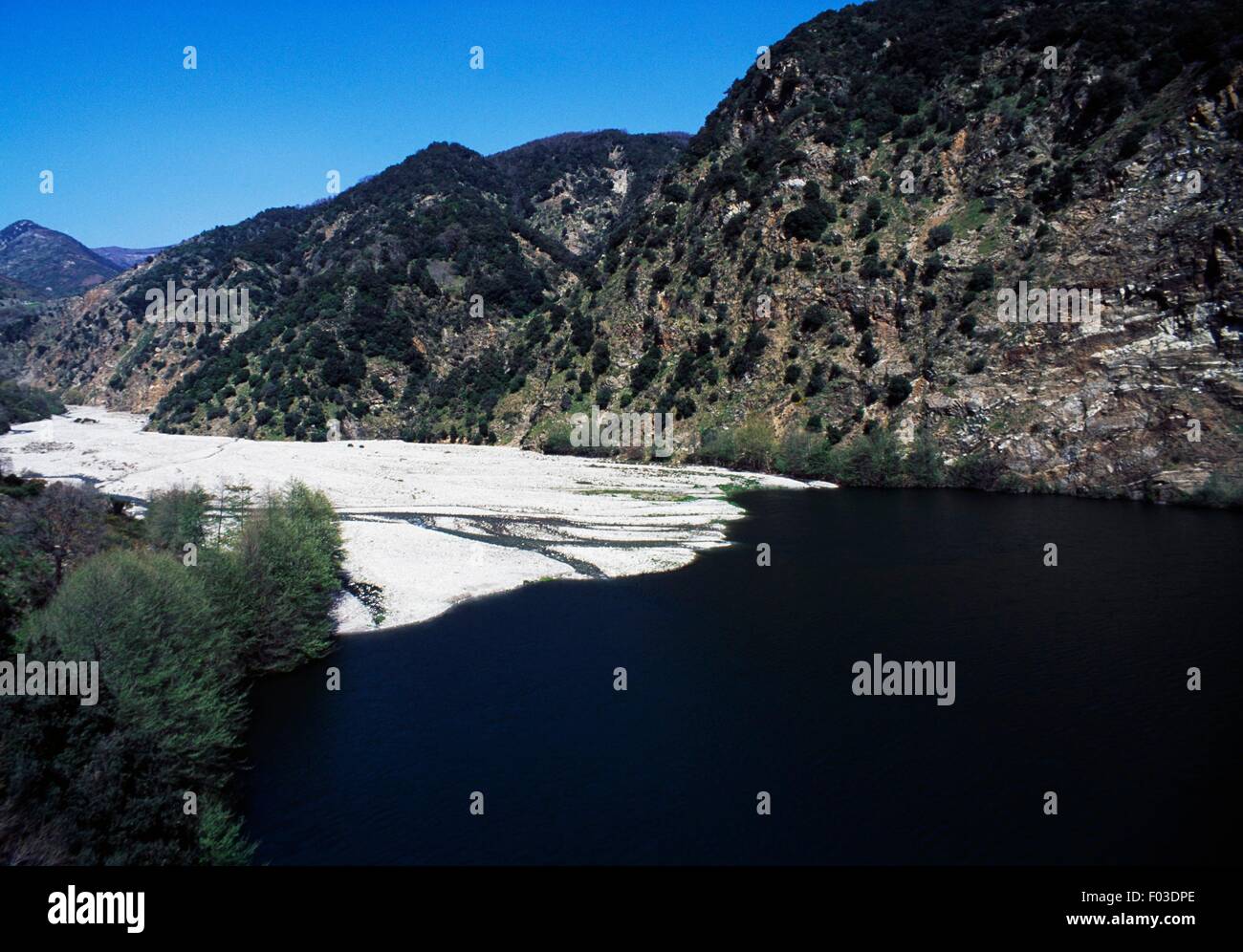 Lake Constantine, Aspromonte National Park, Calabria, Italy Stock Photo ...