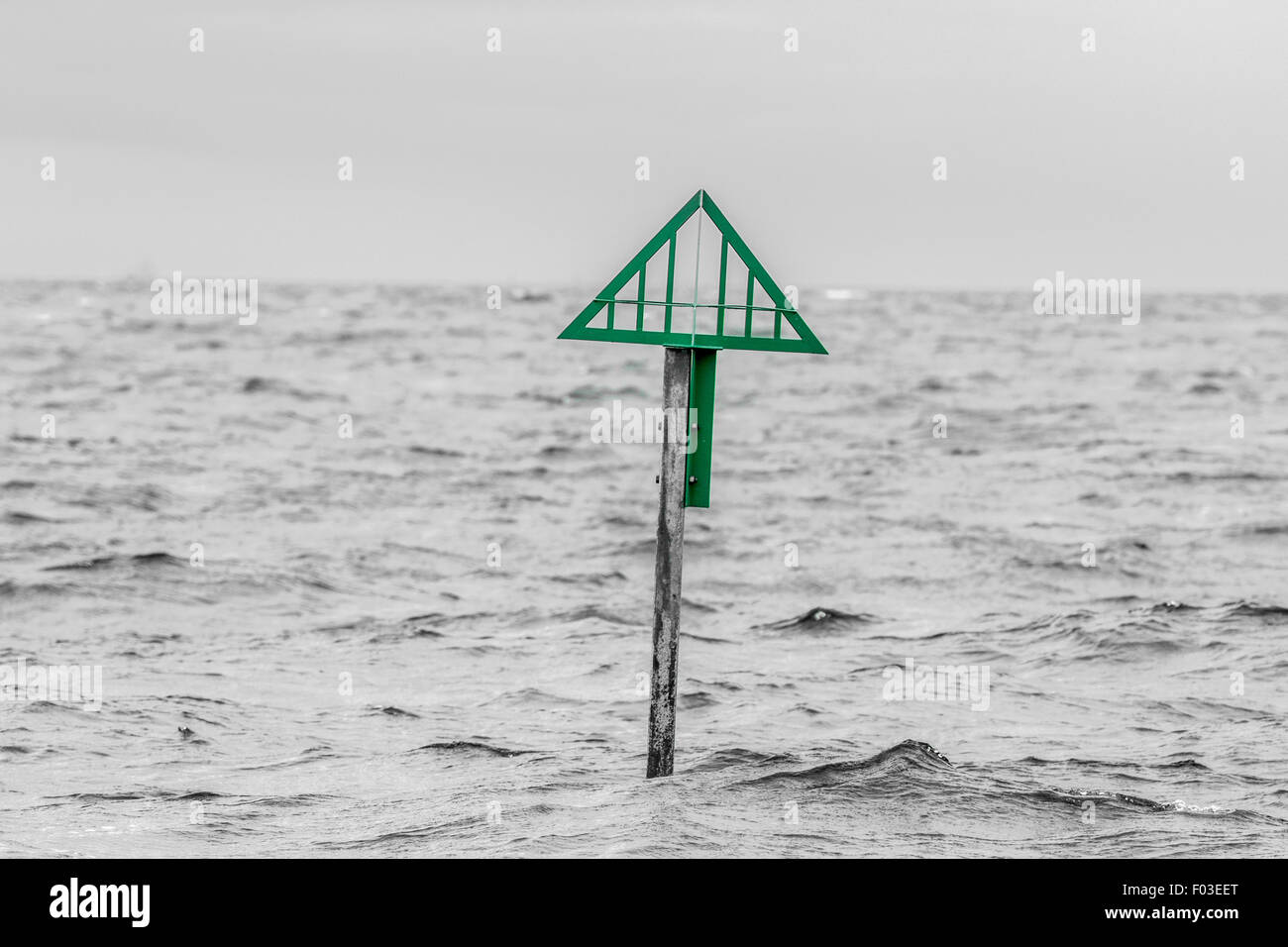 Groin marker hi-res stock photography and images - Alamy