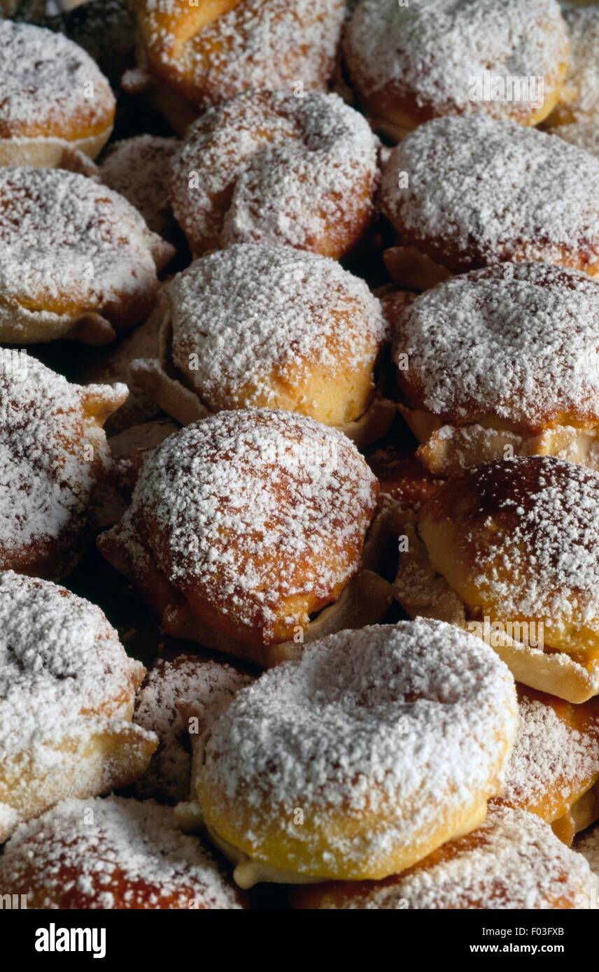 Pardule, pastries filled with ricotta, Sardinia, Italy Stock Photo - Alamy