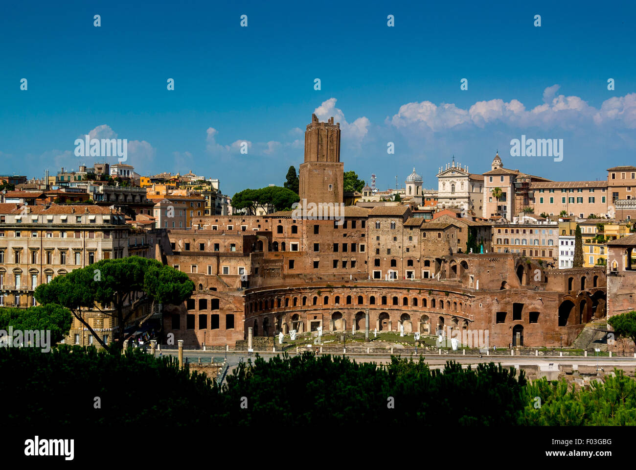 Rome skyline. Italy Stock Photo - Alamy
