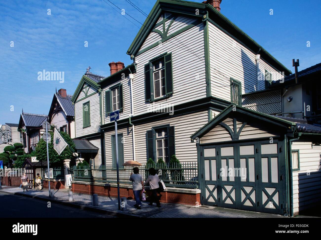 Choueke House, Kitano-Cho district, Kobe, Kansai, Japan Stock Photo - Alamy