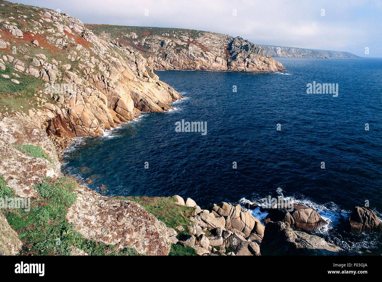 United Kingdom - England - Cornwall - Cornish Riviera - Porthcurno ...