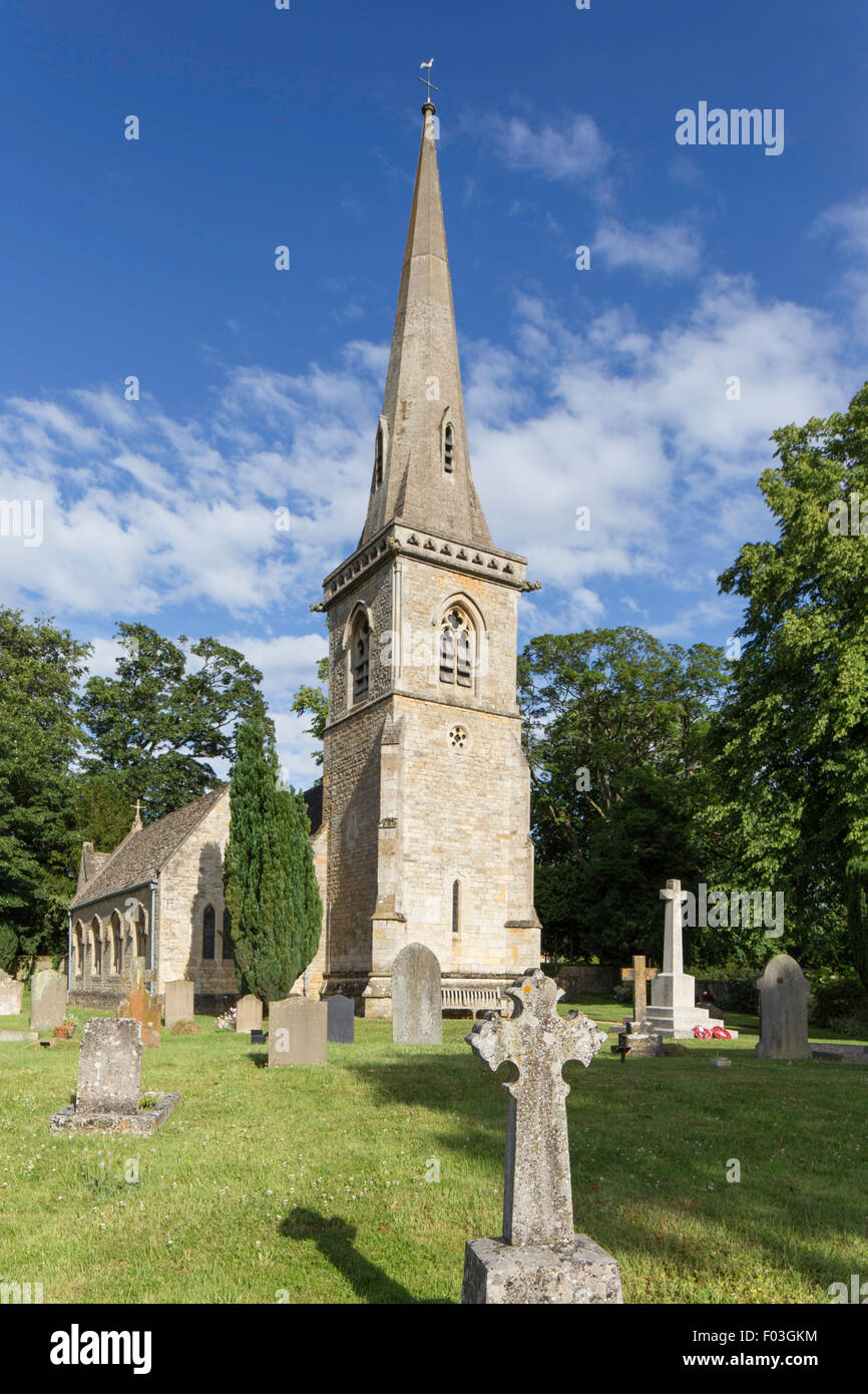 Lower slaughter church hi-res stock photography and images - Alamy