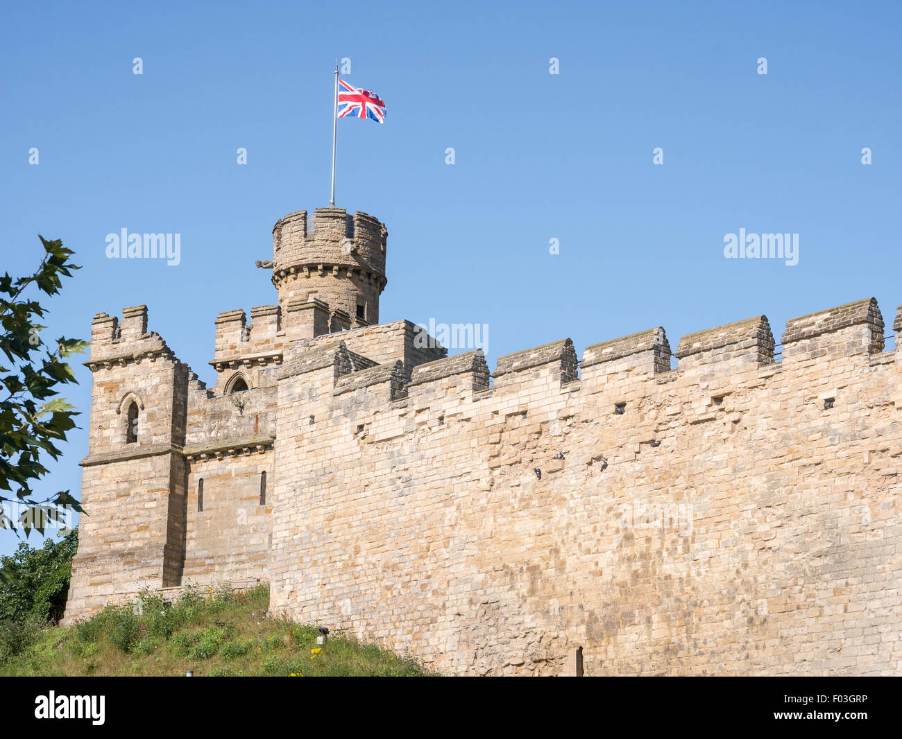Lincoln castle, England Stock Photo - Alamy
