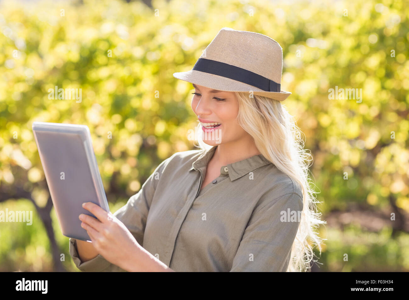 Woman using simple digital hi-res stock photography and images - Alamy
