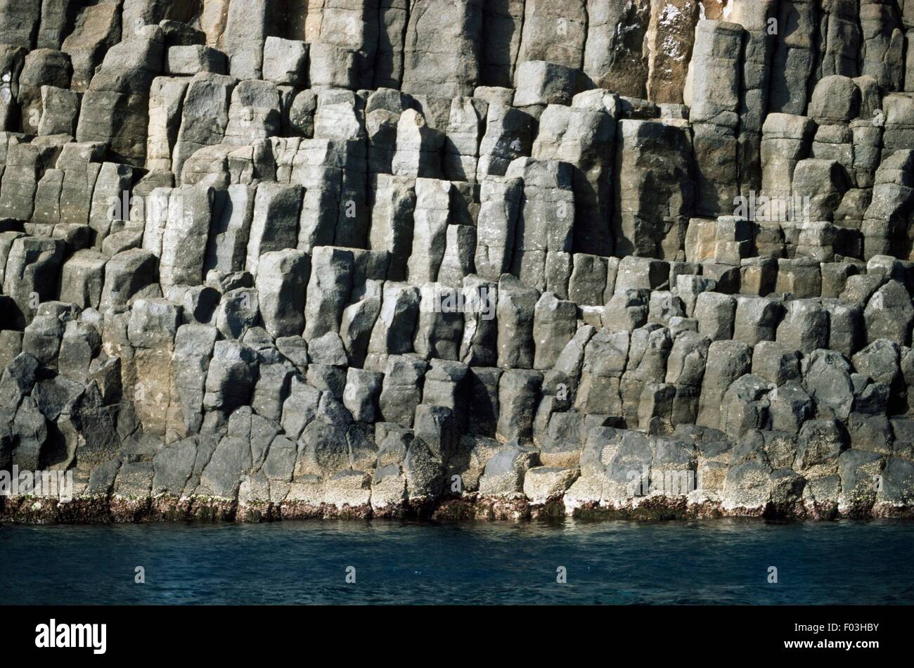 The Great Stack (Il faraglione Grande), Acitrezza, Sicily, Italy Stock ...