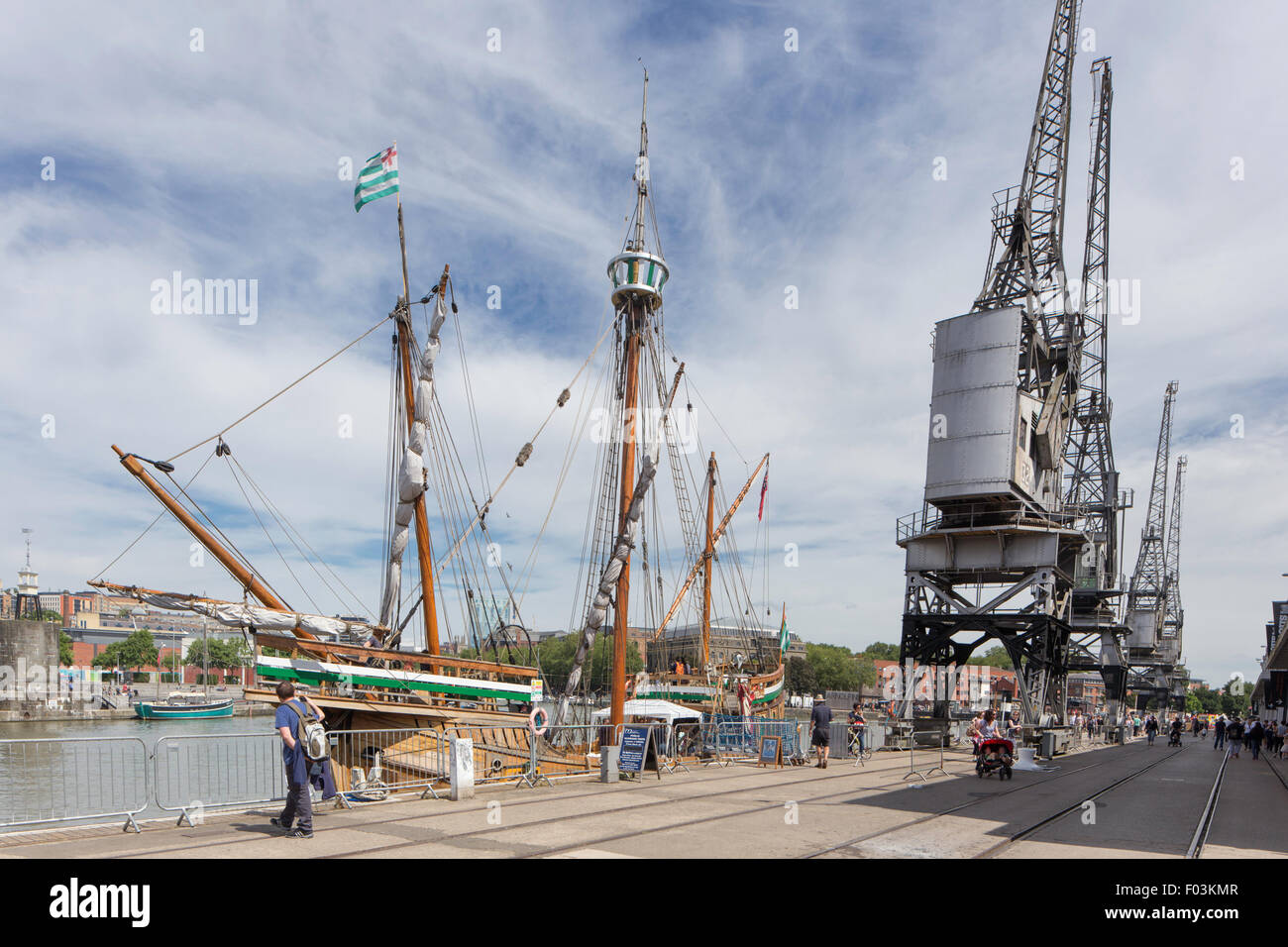 Bristol Harbourside waterfront, Bristol, England, UK Stock Photo - Alamy
