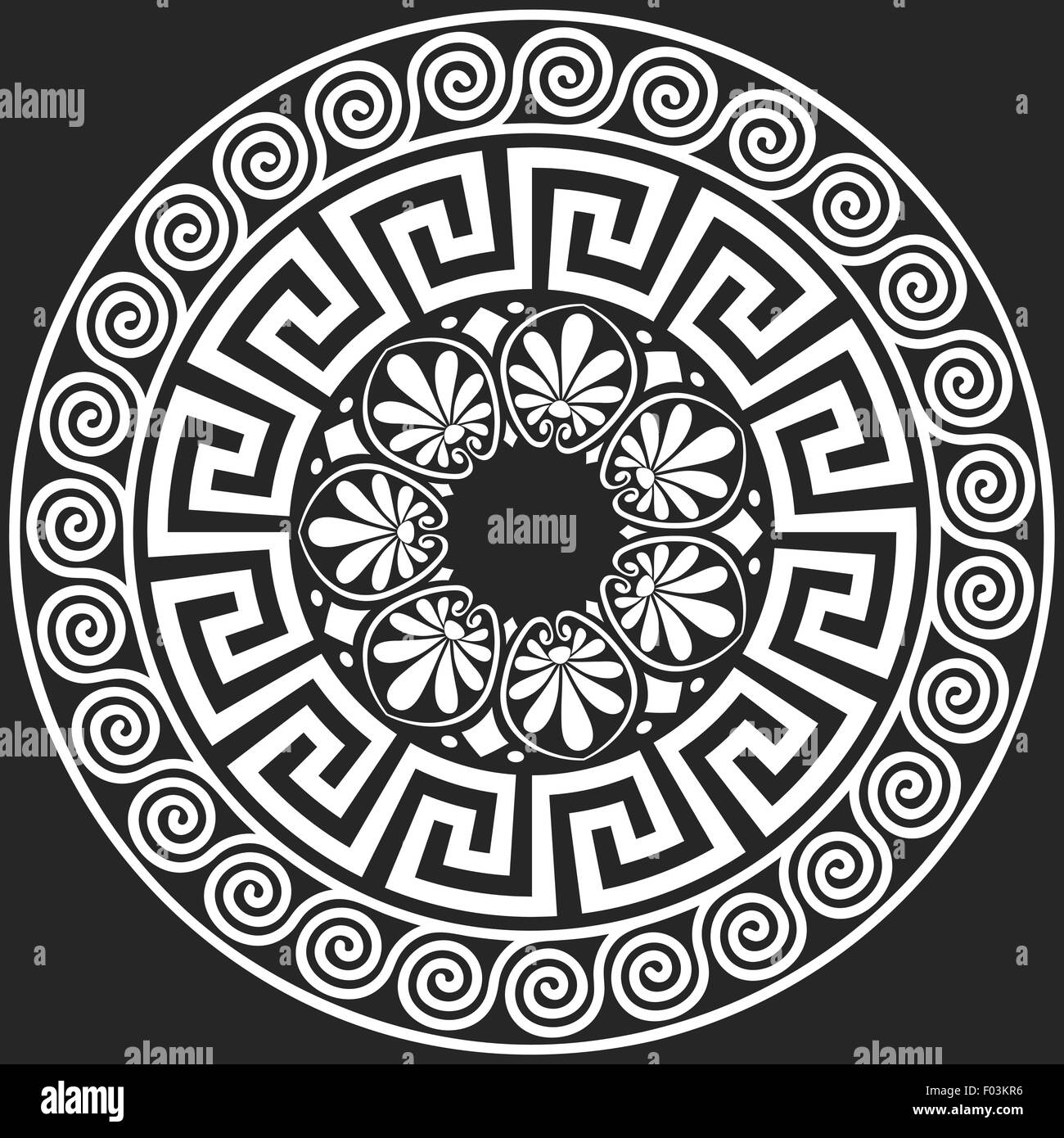 Meandr pattern Stock Vector Images - Alamy