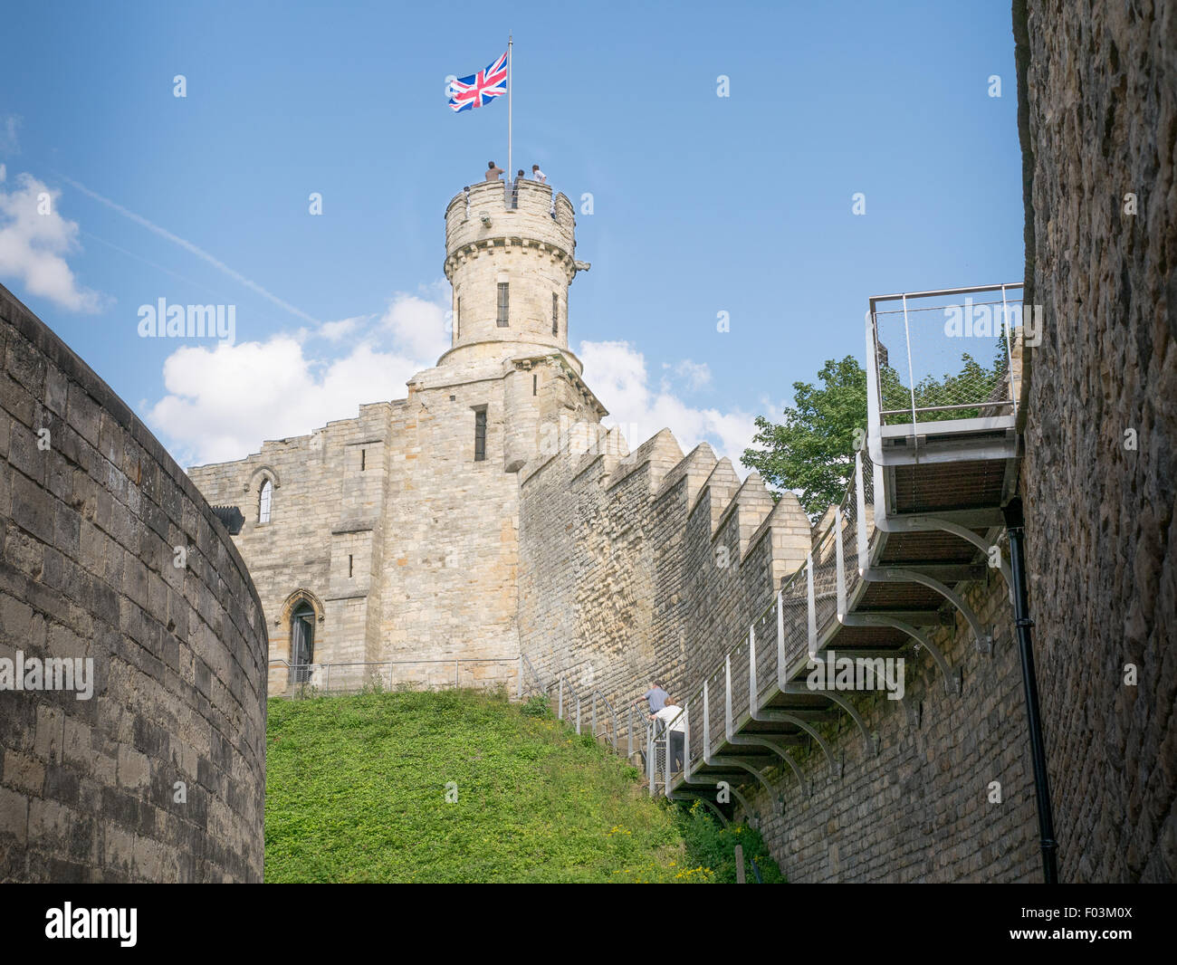 Lincoln castle observatory tower hi-res stock photography and images ...