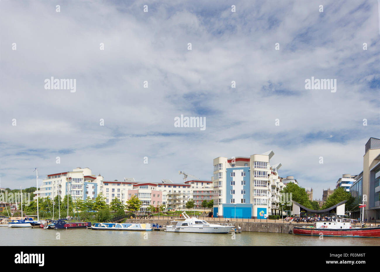 Bristol Harbourside waterfront, Bristol, England, UK Stock Photo - Alamy