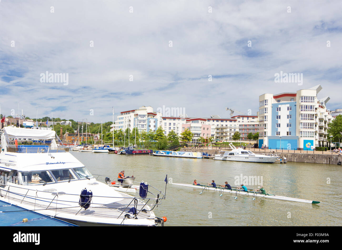 Bristol Harbourside waterfront, Bristol, England, UK Stock Photo - Alamy