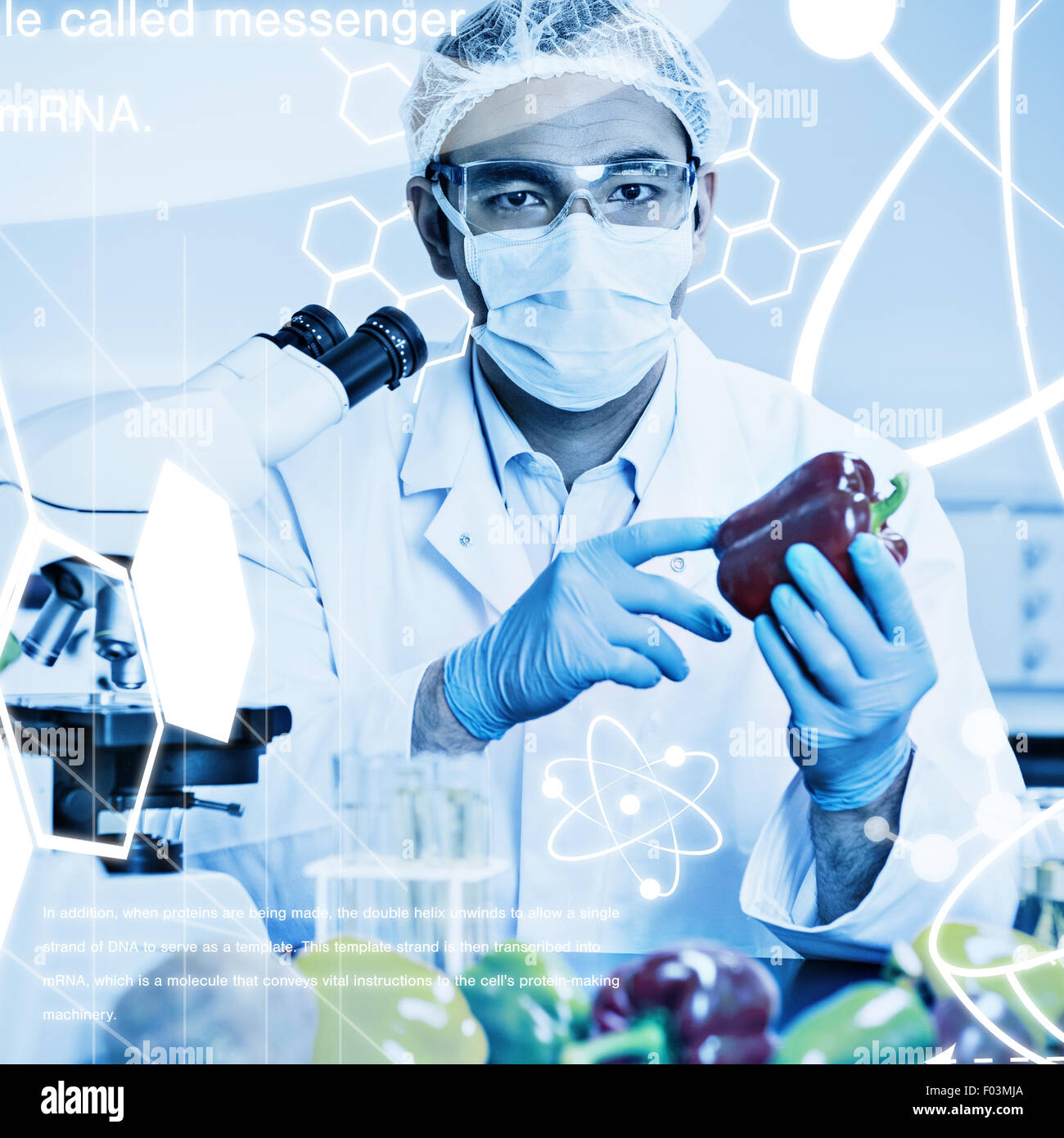 School mask science experiment hi-res stock photography and images - Alamy