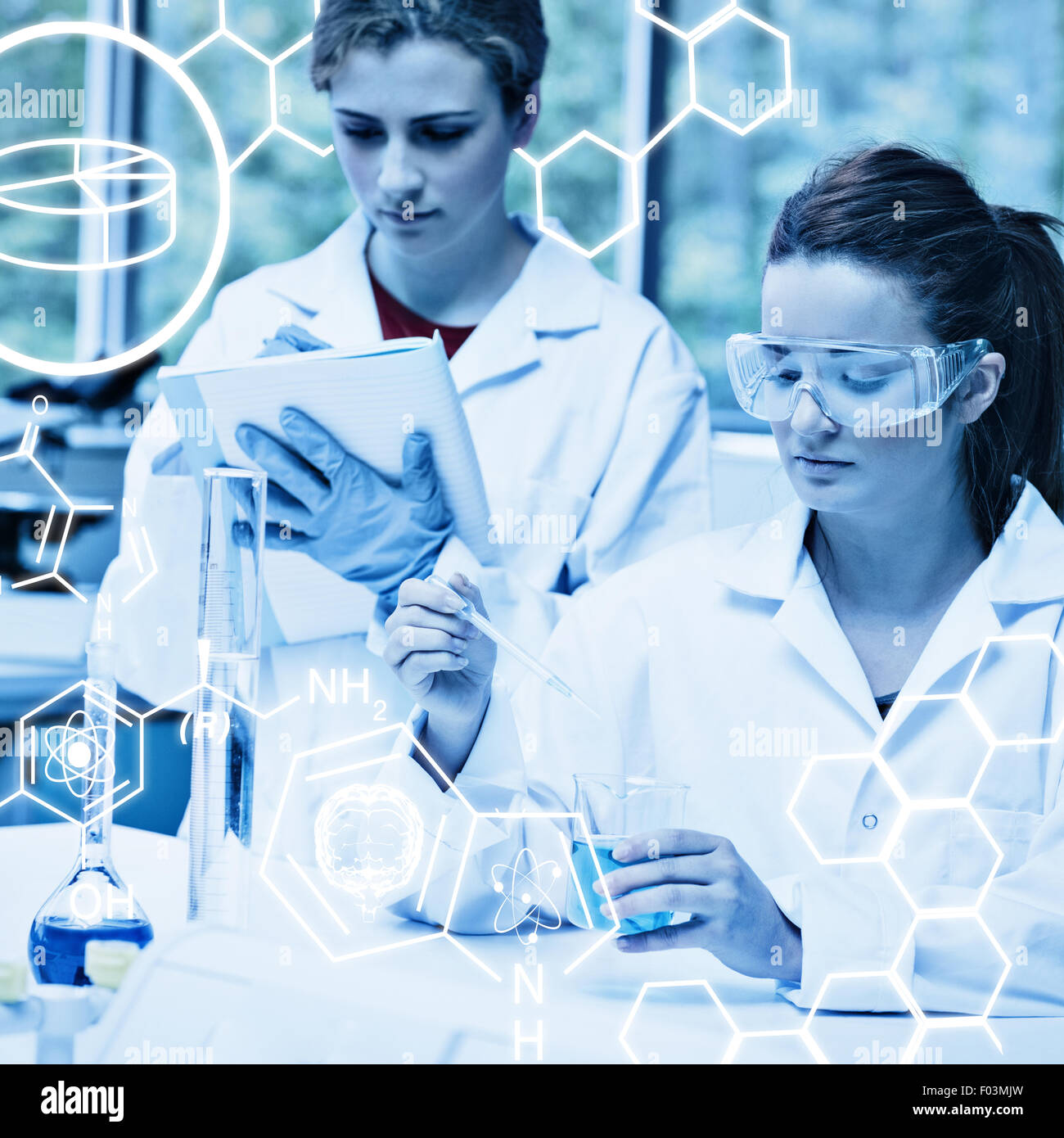 Science notes hi-res stock photography and images - Alamy