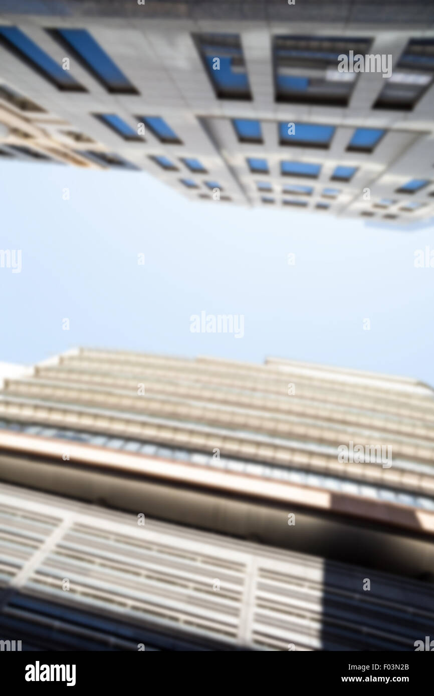 A Low angle city view Stock Photo - Alamy