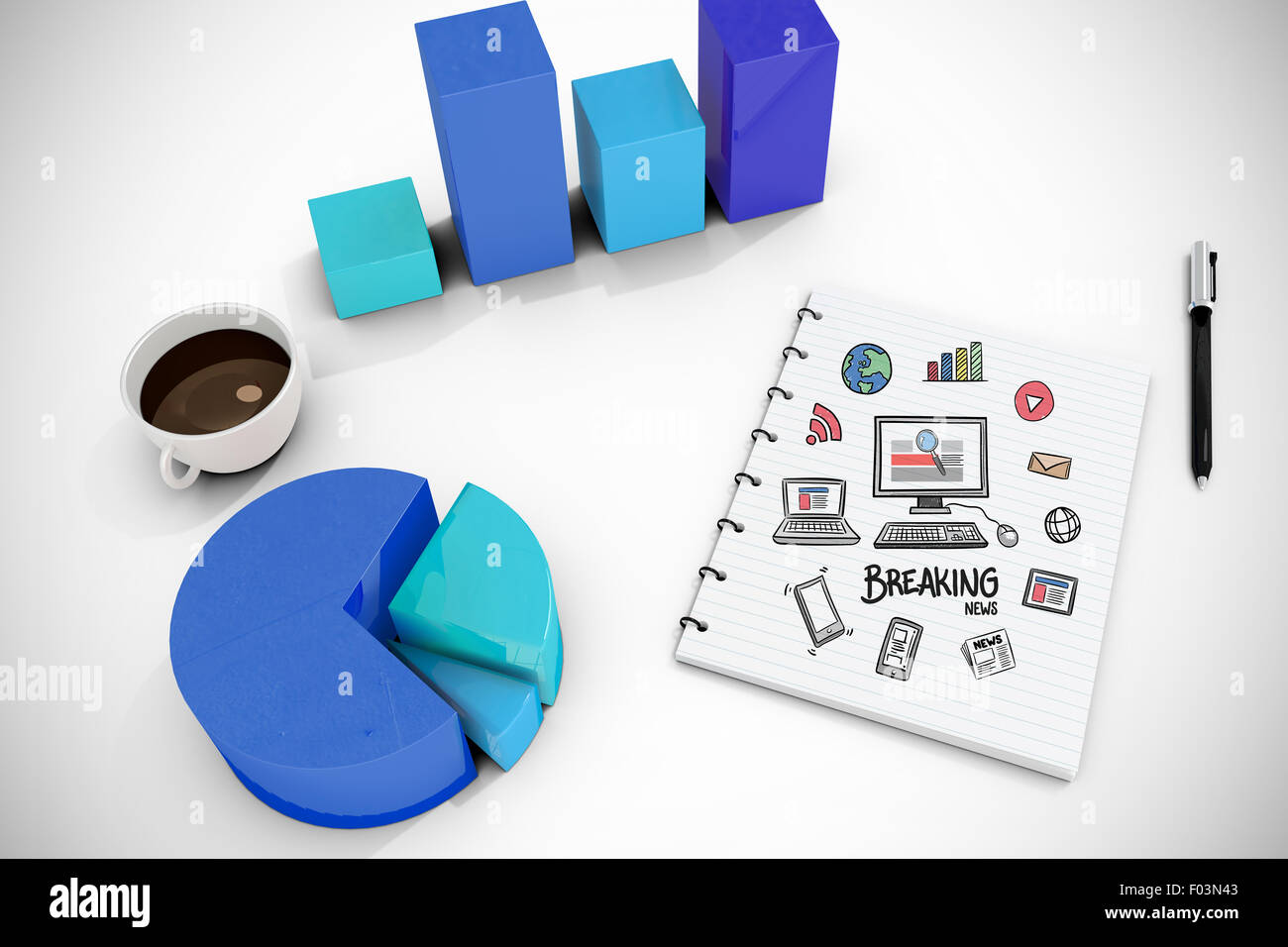 News graph hi-res stock photography and images - Alamy